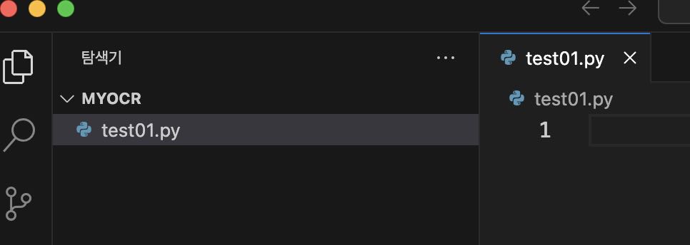 Python EasyOCR - macOS 설치 에러 해결 및 가상환경 설정 가이드